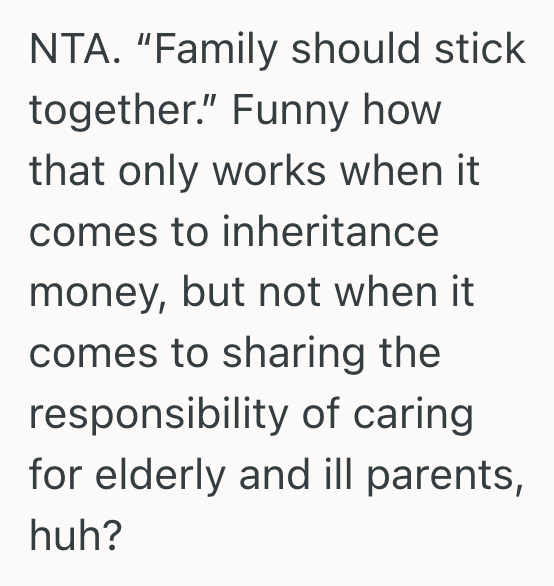 Her Siblings Neglected To Care For Their Aging Parents Until It Was Too ...