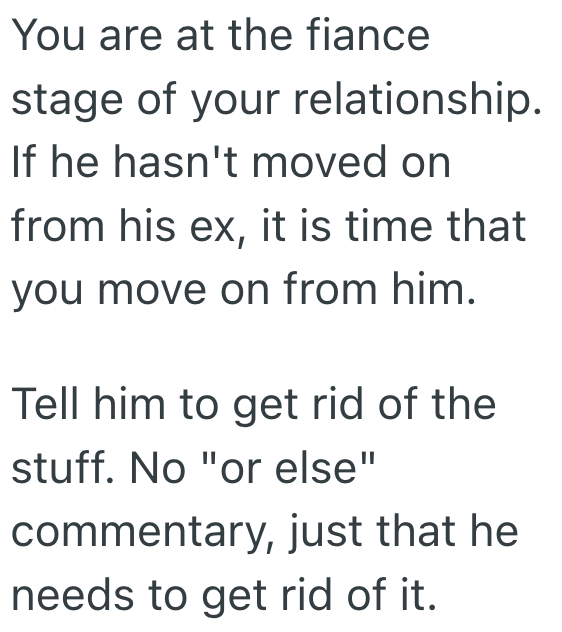 She Wants Her Boyfriend To Get Rid Of His Ex’s Stuff Now That They’re ...