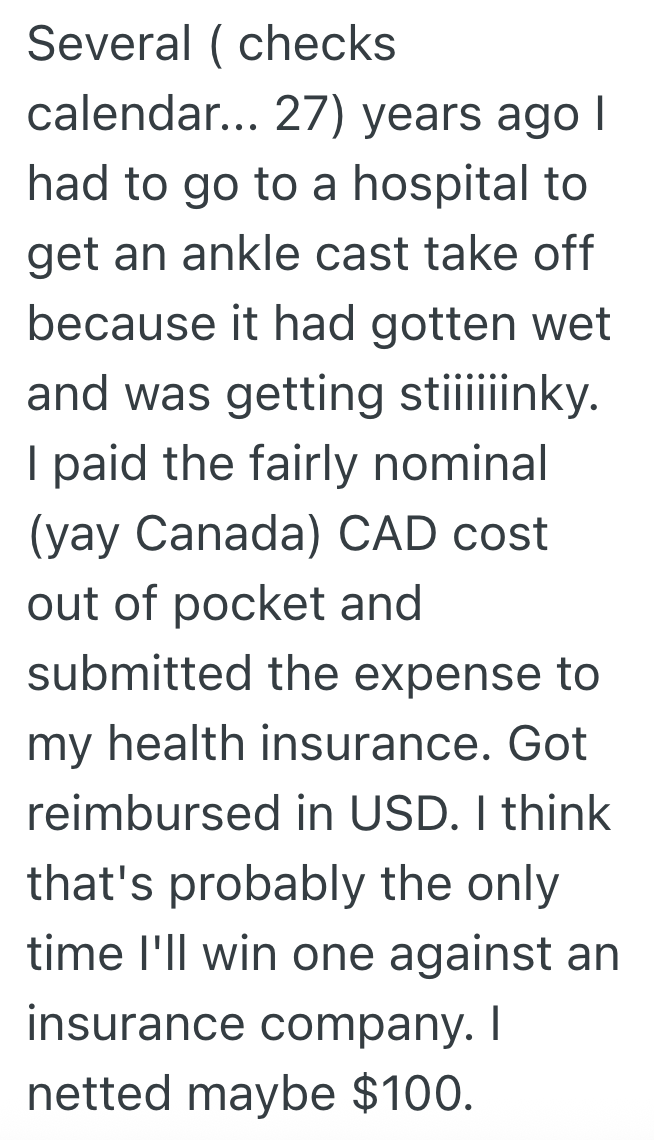 American Returns From A Business Trip To Canada And Submits An Expense ...
