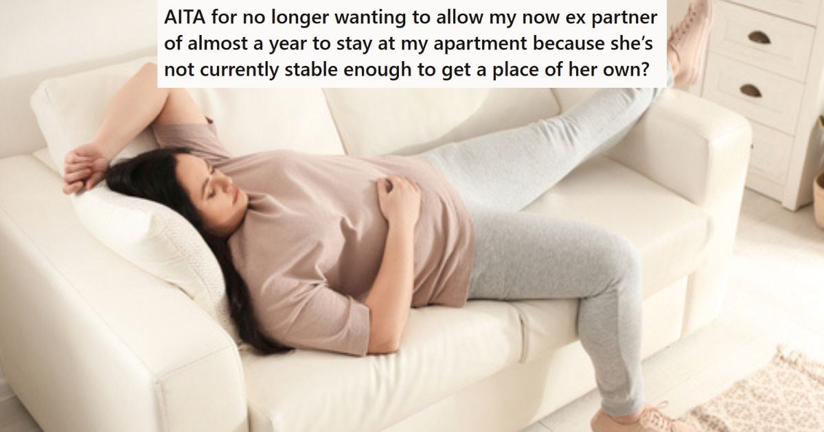 Couple Broke Up Over A Year Ago, But They Still Live Together Because Her Ex Can’t Afford To ...