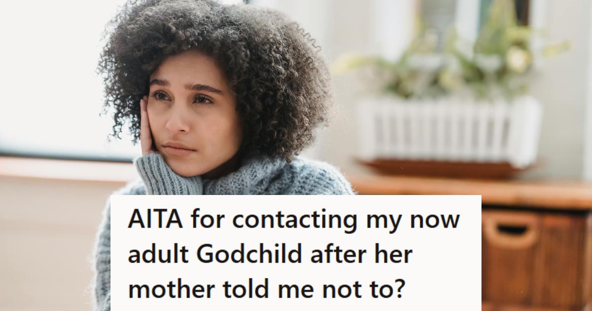 She Was Cut Off From Her Godchild Years Ago, But Now That The Girl Is ...