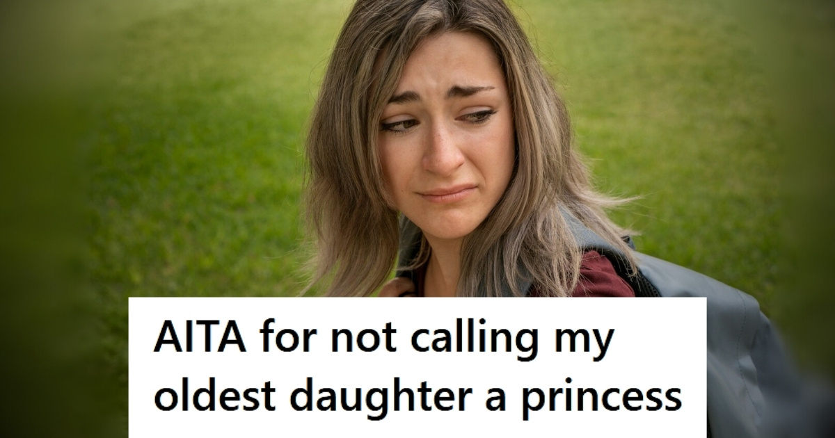His Teenage Daughter Dressed Like A Princess For Disney World Along ...