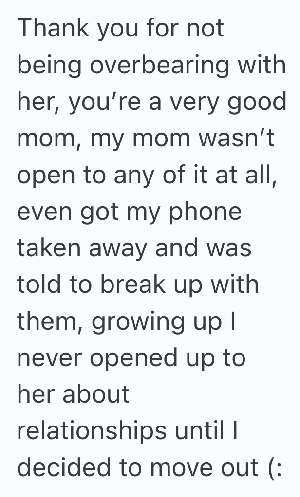 Mother Treated Her Daughter’s First Love With Gentle Encouragement, So ...