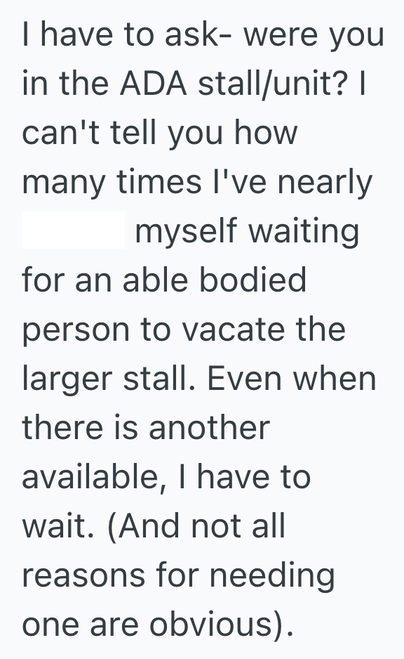 Impatient Lady Keeps Knocking On The Bathroom Door, So The Person In ...