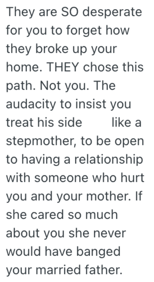 Her Dad’s Fiancée Wants To Be A Big Part Of Her Life, But She Told Her ...