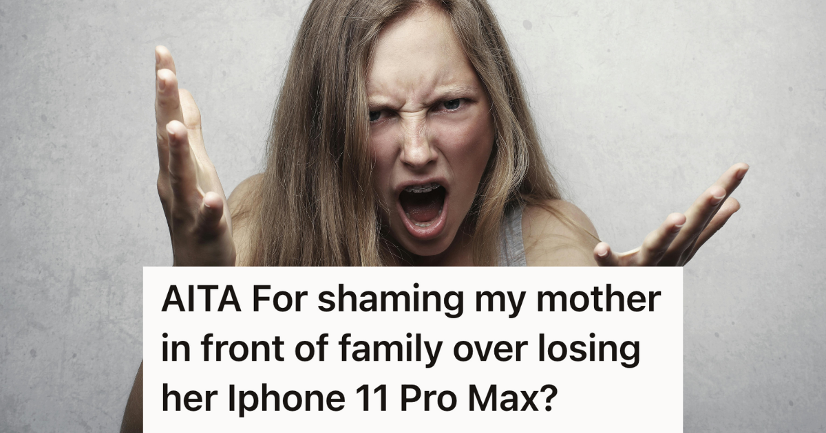 Her Mother Lost Her iPhone During A Family Outing, So She Unleashed ...