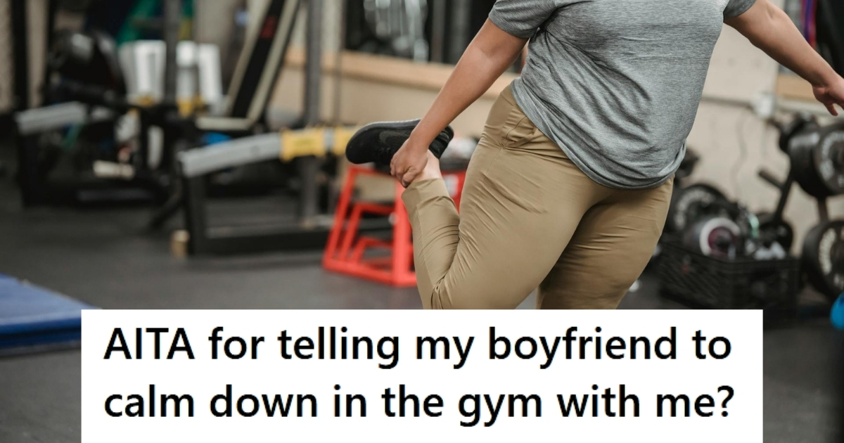 Her Fit Boyfriend Keeps Adding More Weight Than She Can Lift At The Gym ...