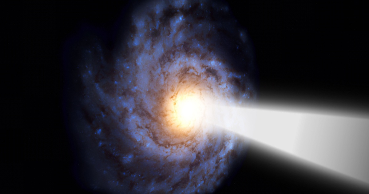 Astronomers Nickname Giant Blazar Aimed Straight At Earth, “The Eye Of ...