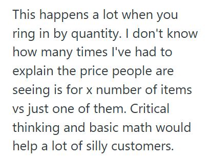 Cashier Used A Common Checkout Shortcut To Ring Up Items, But When A ...