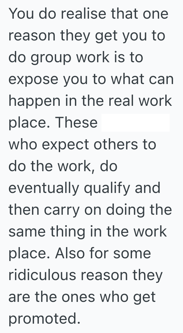 Student Refuses To Show Up For Class And Doesn’t Do Any Of The Work On ...