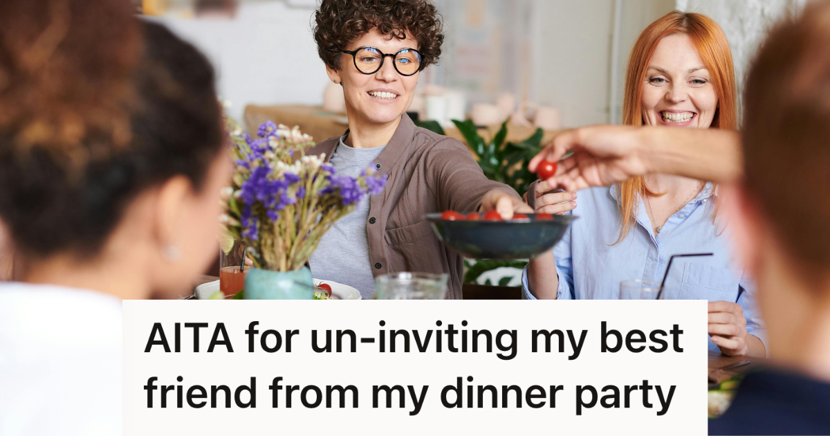 She Declined To Make Room For Extra Guests At Her Annual Dinner Party ...