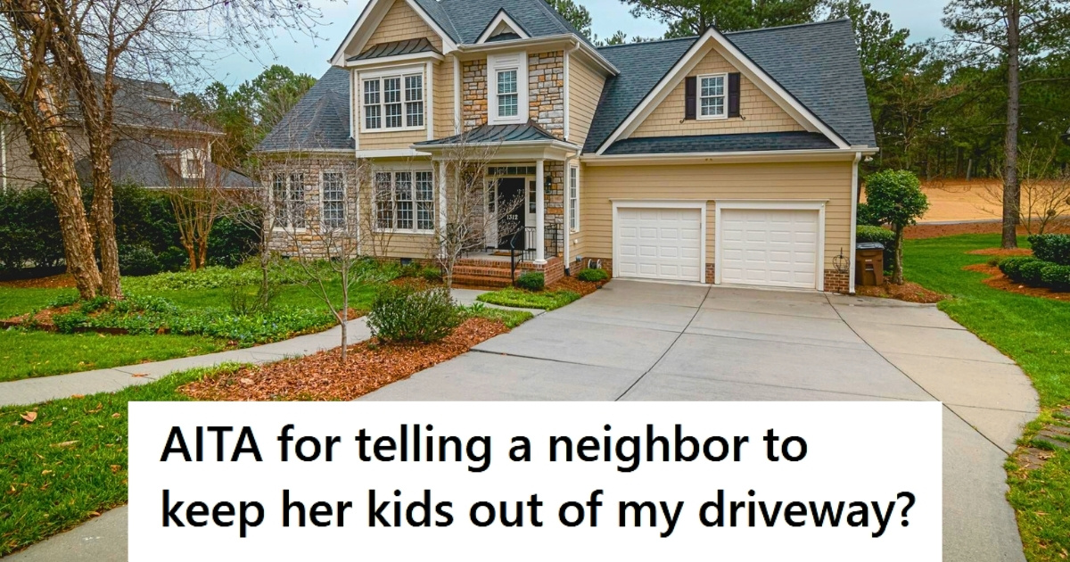 Neighbor’s Kids Keep Using His Driveway As A Playground, But When He ...