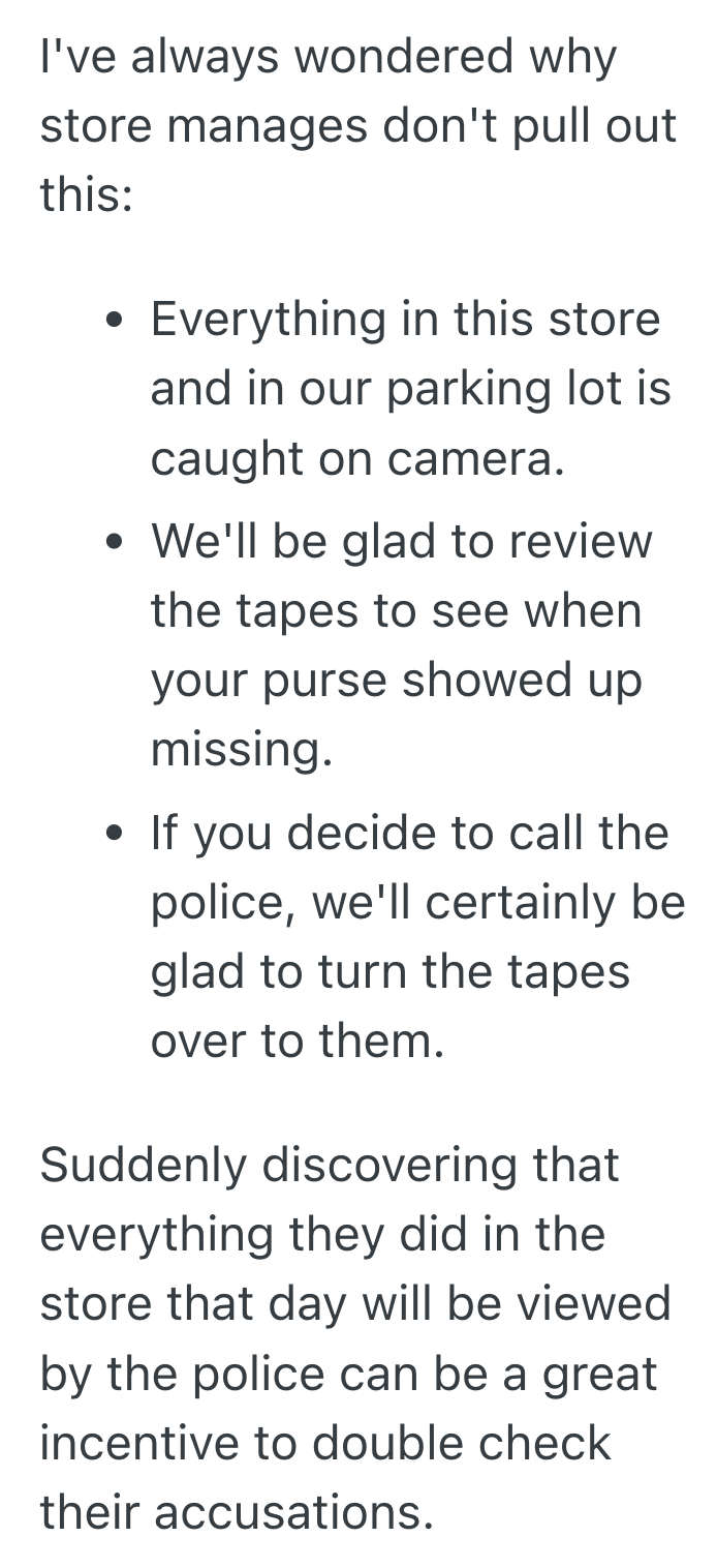 A Woman Wrongly Accused Store Staff Of Stealing Her Bag, But CCTV Footage Exposed The Truth And ...