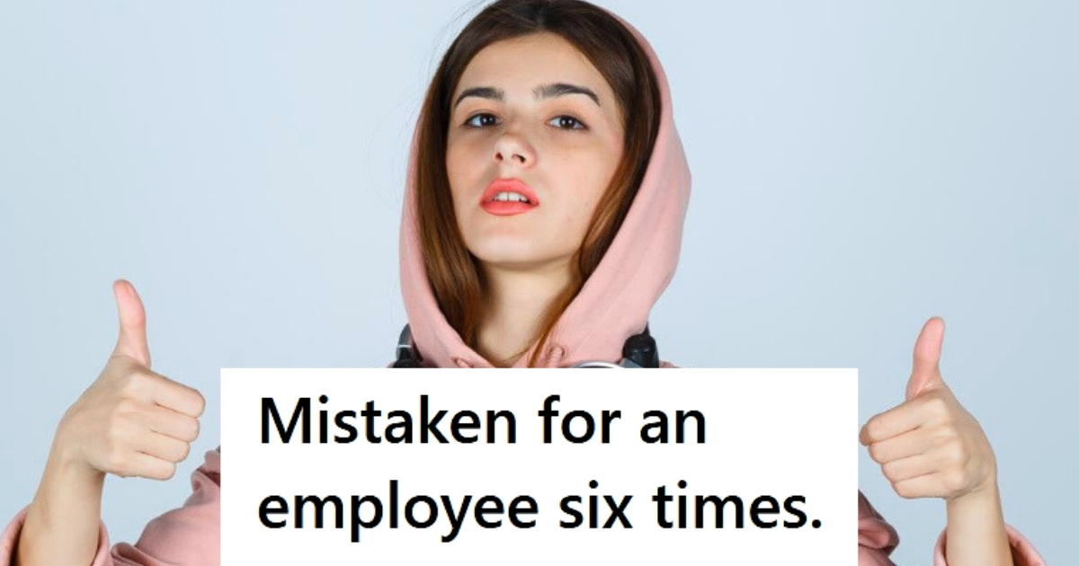 Teenager Wearing Hoodie And Jeans Was Mistaken For An Employee Six ...