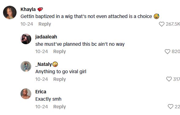 Grateful Church Goer Is Going Viral Because Her Wig Came Off While She ...
