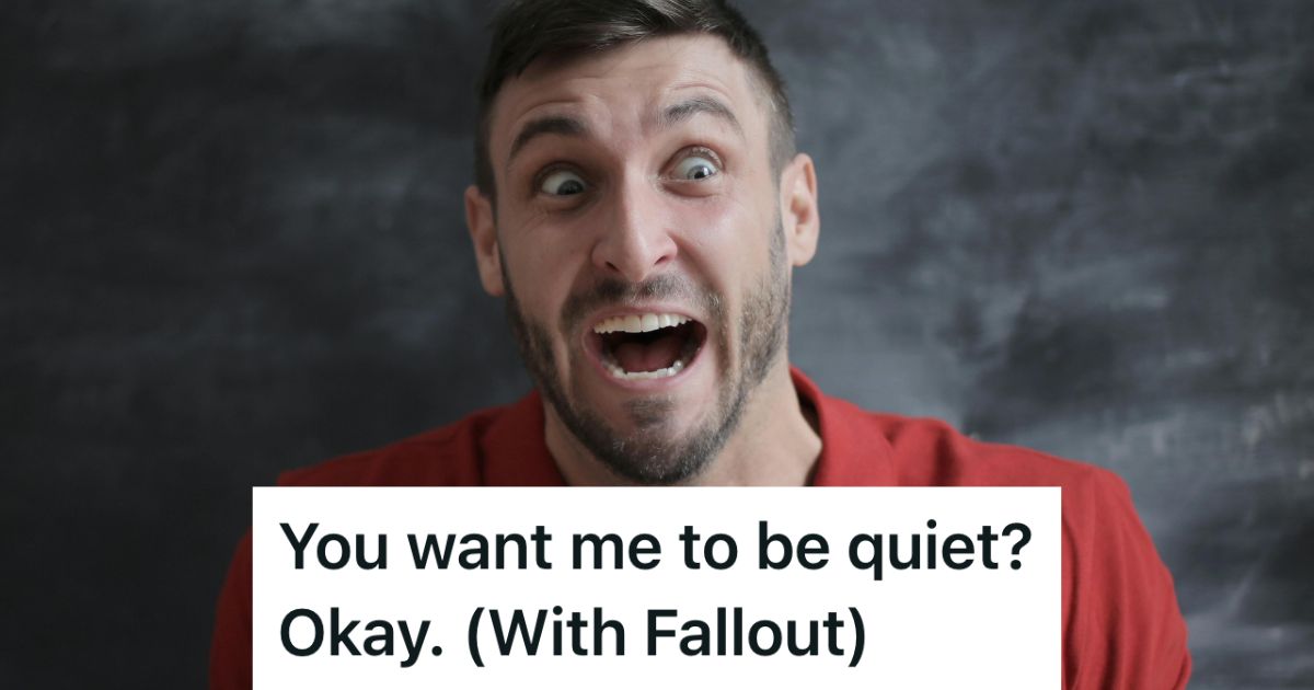 Light-Footed Man Was Told To Be More Quiet, So He Stopped Talking At ...