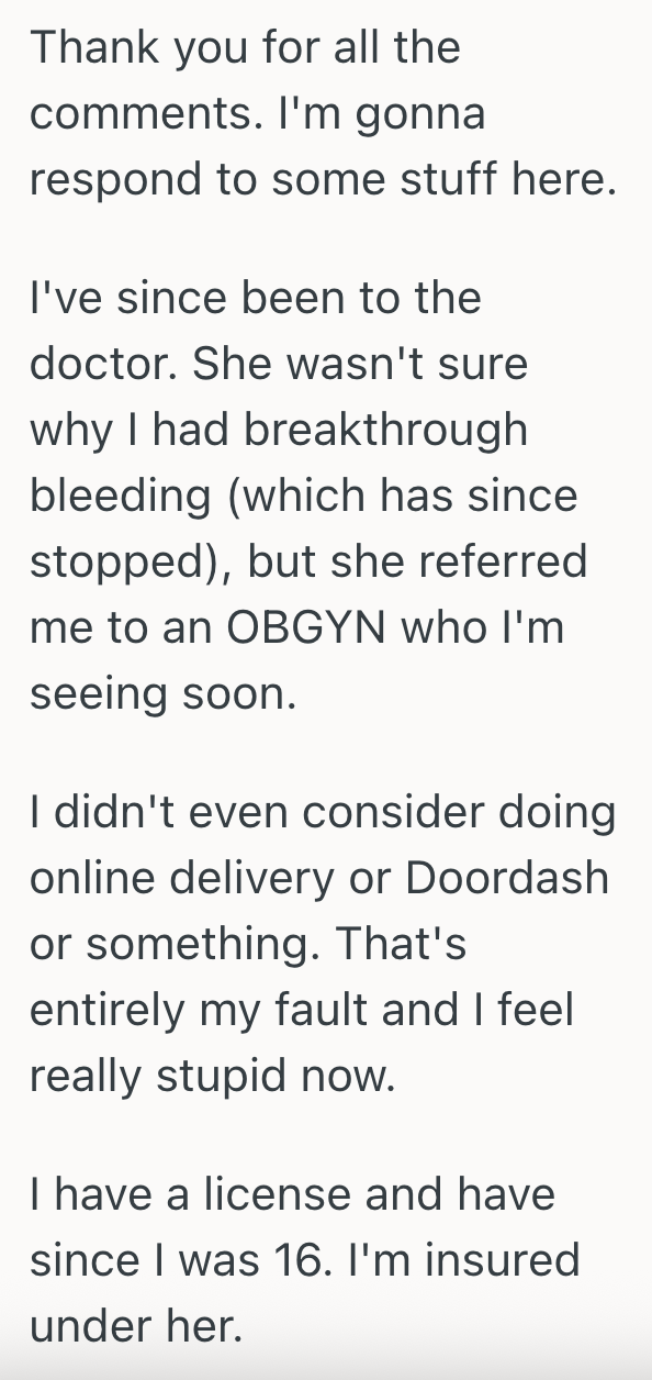 Teenage Girl On Birth Control Gets Her Period For The First Time In ...