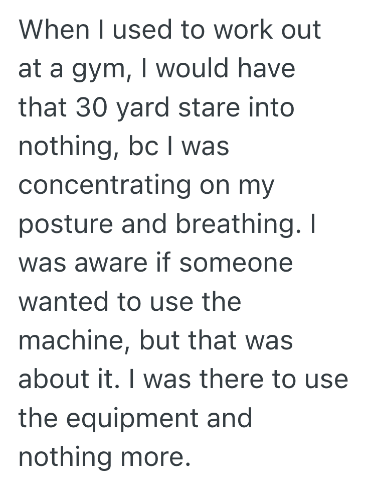 Gym-Goer Noticed A Persistent Regular Trying To Make A Connection, But ...