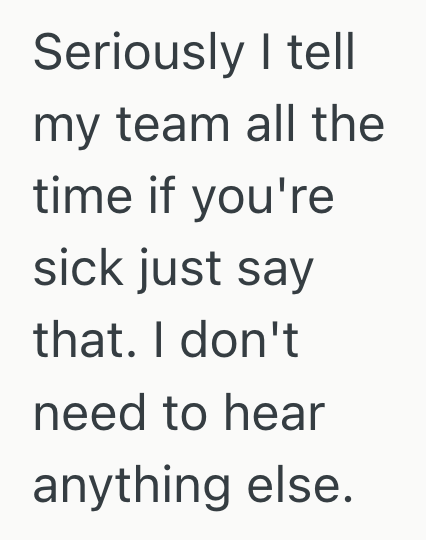 A Nosy Boss Demanded To Know Why An Employee Called Out Sick, But He ...