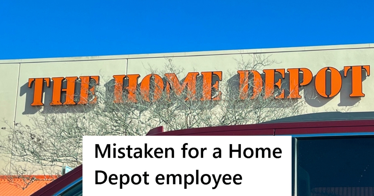 Home Depot Customer Was Talking To A Ryobi Rep And Got Mistaken For An Employee, And The Woman ...