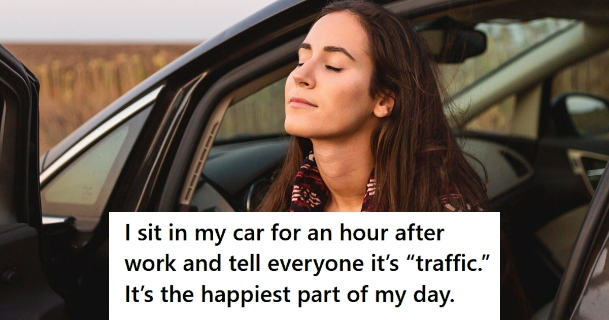 Woman Says She's Stuck In Traffic For An Hour Every Day, But She's Just ...