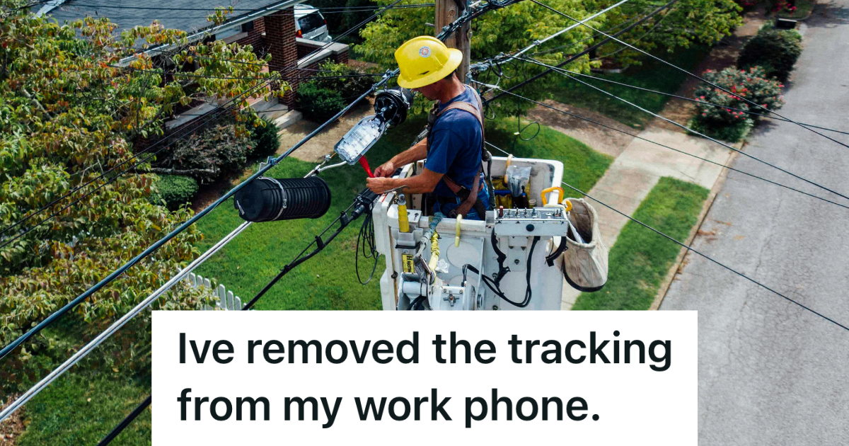 Boss Hid A Tracking Feature On An Employee’s Work Phone, So They Pushed ...