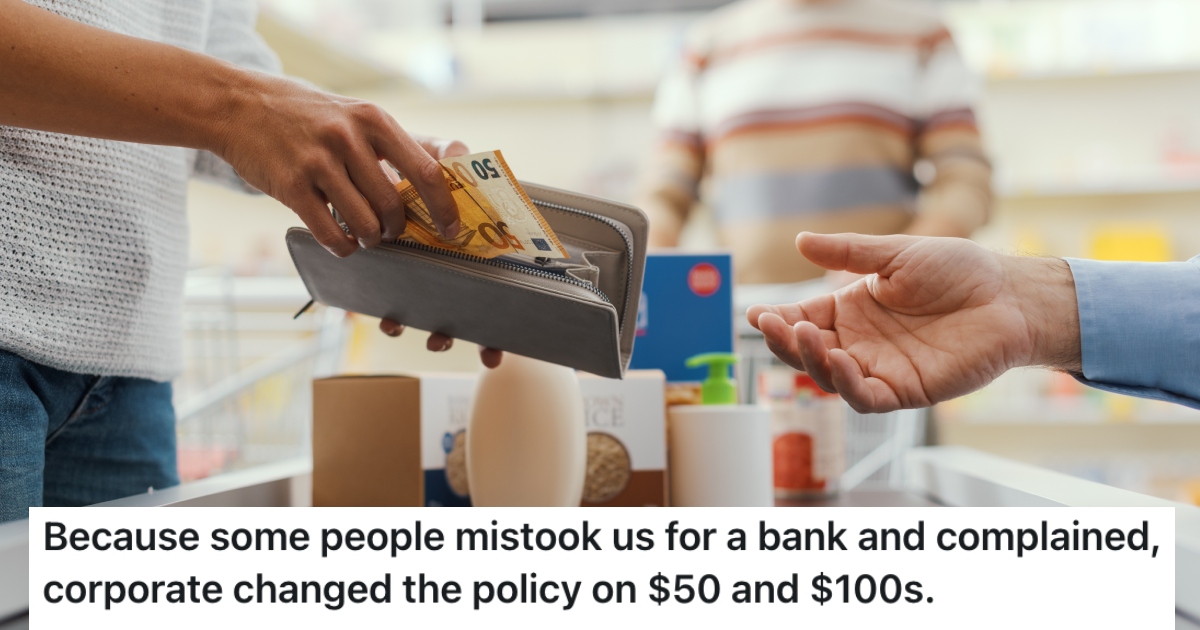 Workers At A Store Got Tired Of Making Change For Customers With Big ...