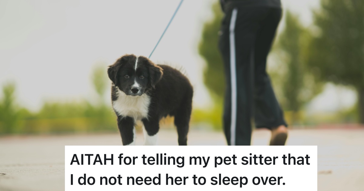 Pet Owner Declines A Sitter’s 3-Week Sleepover Offer, So The Sitter ...
