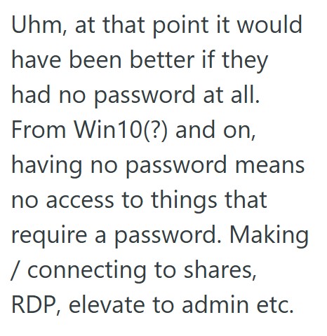 IT Employee Explained The Importance Of Strong Passwords To A Client ...