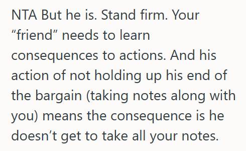 Math Student Took Detailed Notes While His Friend Skipped Nearly Every ...