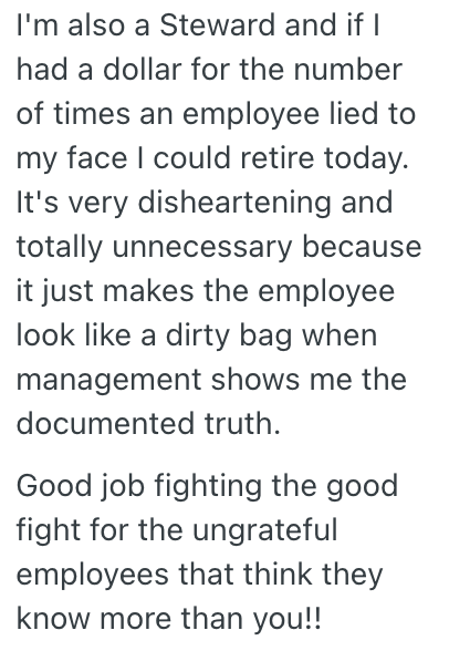 A Union Steward Tried To Help Out A Worker Who Lied About Working While ...