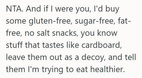 22-Year-Old Intern Got Tired Of His Family Taking The Snacks He Paid ...