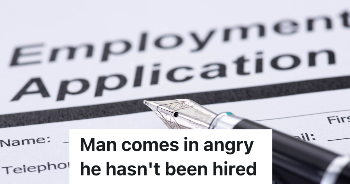 Retail Store Job Applicant Complains To Supervisor That He Hasn’t Been ...