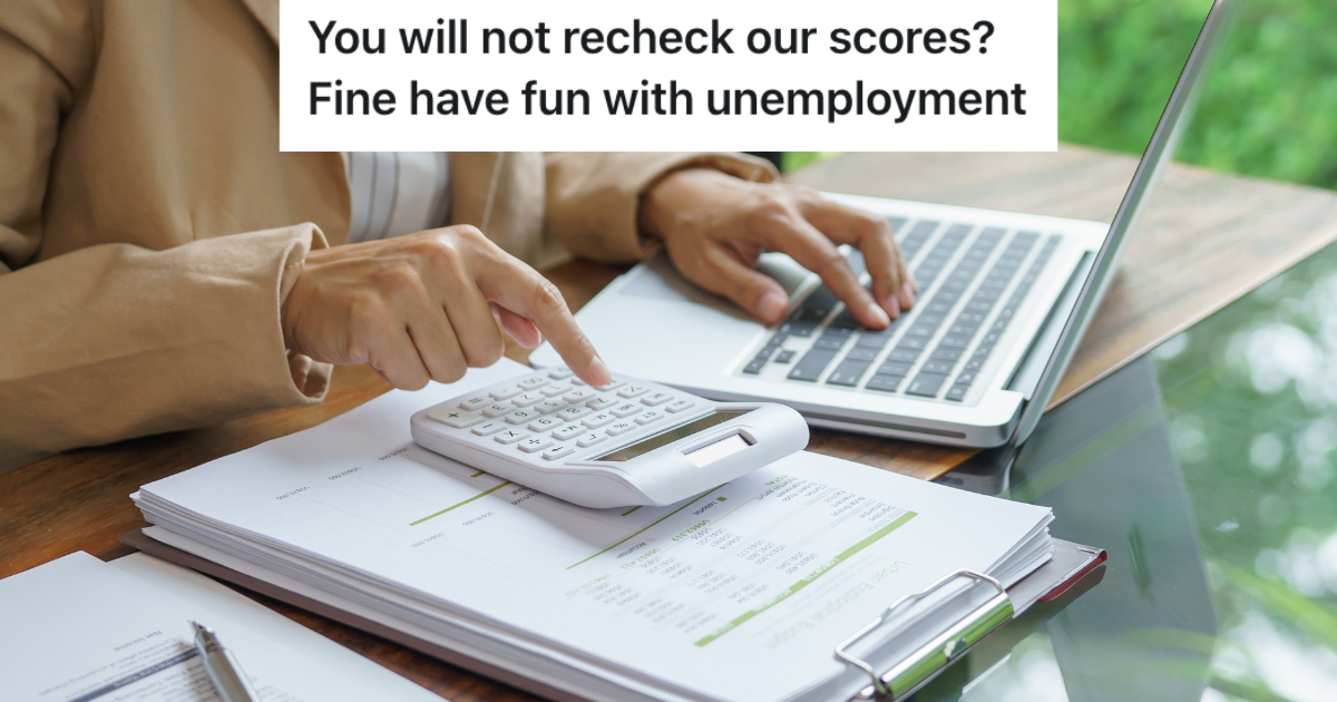 Her Coworker Wasn’t Scoring Her Work Correctly, So She Found The ...