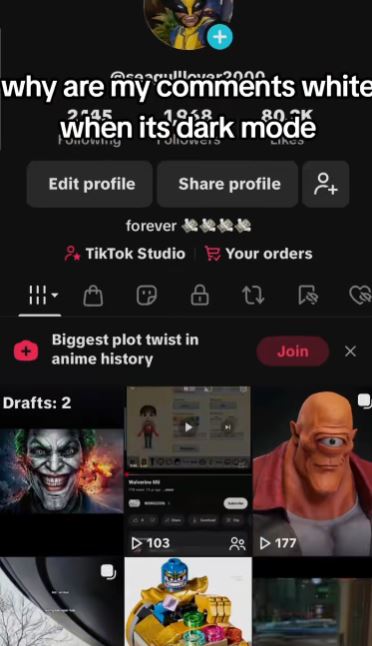 Weird Glitch With TikTok's Dark Mode Have People Seeing White In The ...