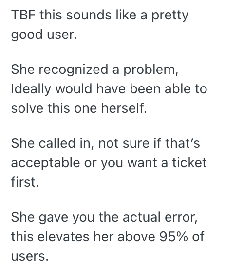Tech Employee Assisted A User Who Struggled To Log Into Her Computer ...