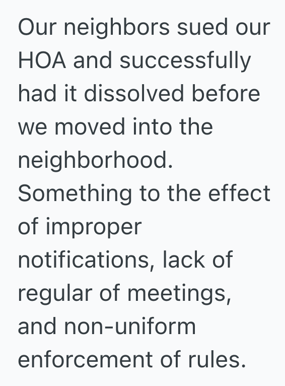 Homeowner Was Fed Up With HOA Harassment, So They Reported The ...