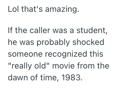 Employee Took A Customer Service Call From A Student Watching A Star ...