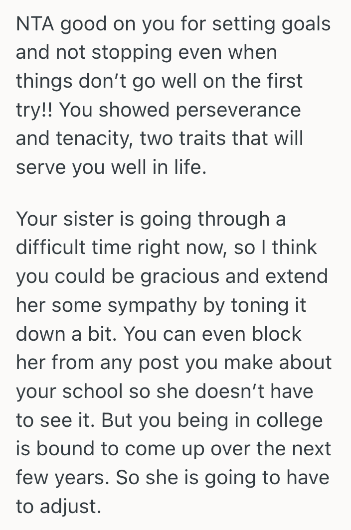 Proud Student Celebrated Getting Into Her Dream University, So Her ...