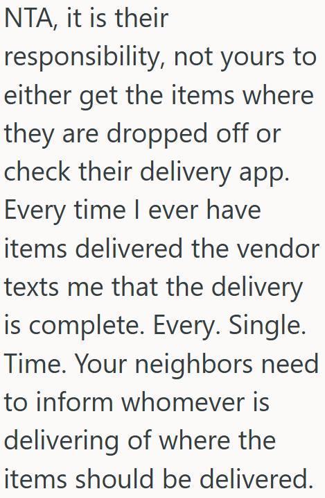 Neighbors Keep Getting Their Packages Dropped At A Homeowner’s Front ...