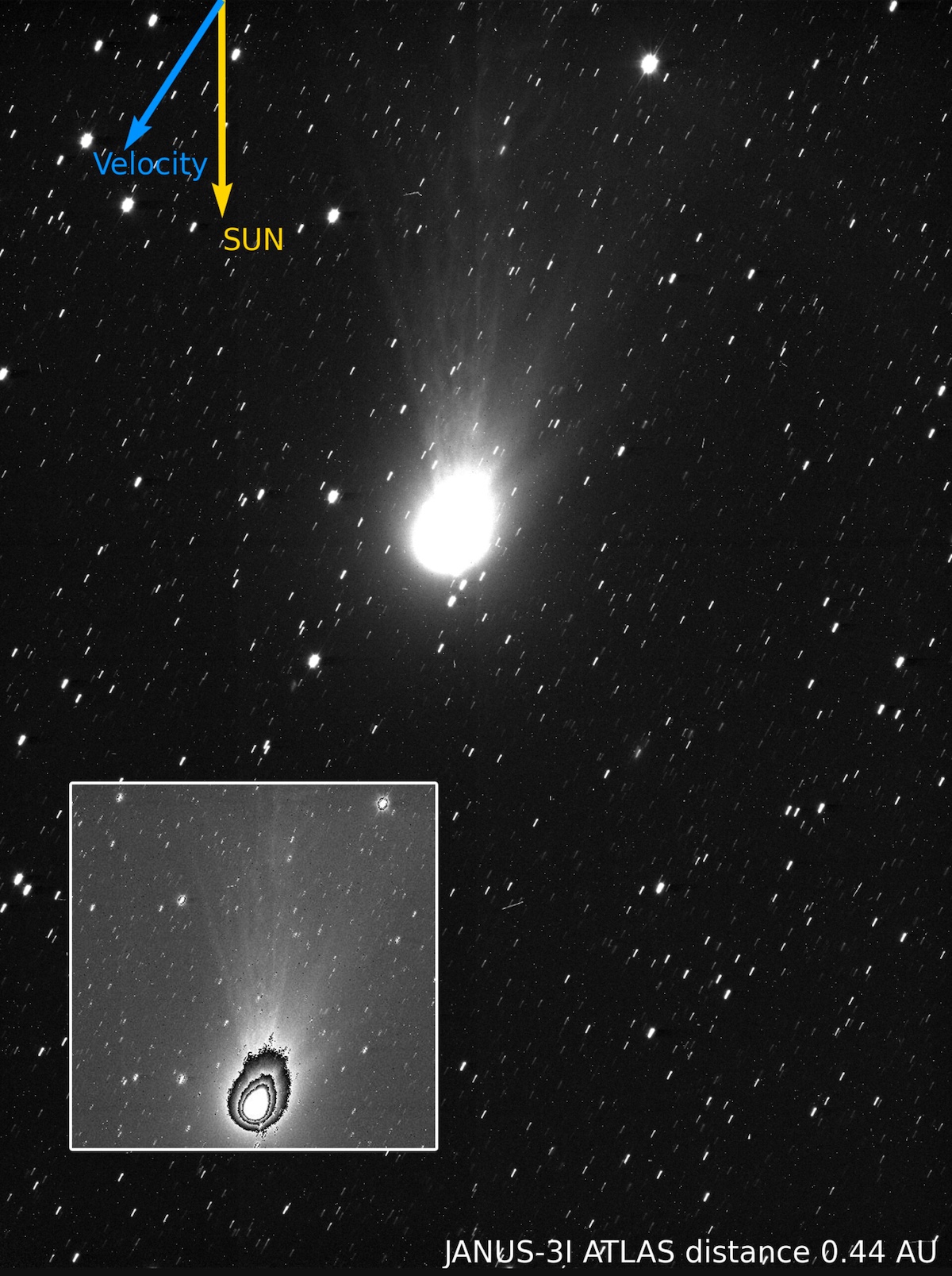 New ESA Image Shows Interstellar Object 3I/ATLAS Hurtling Through Our ...