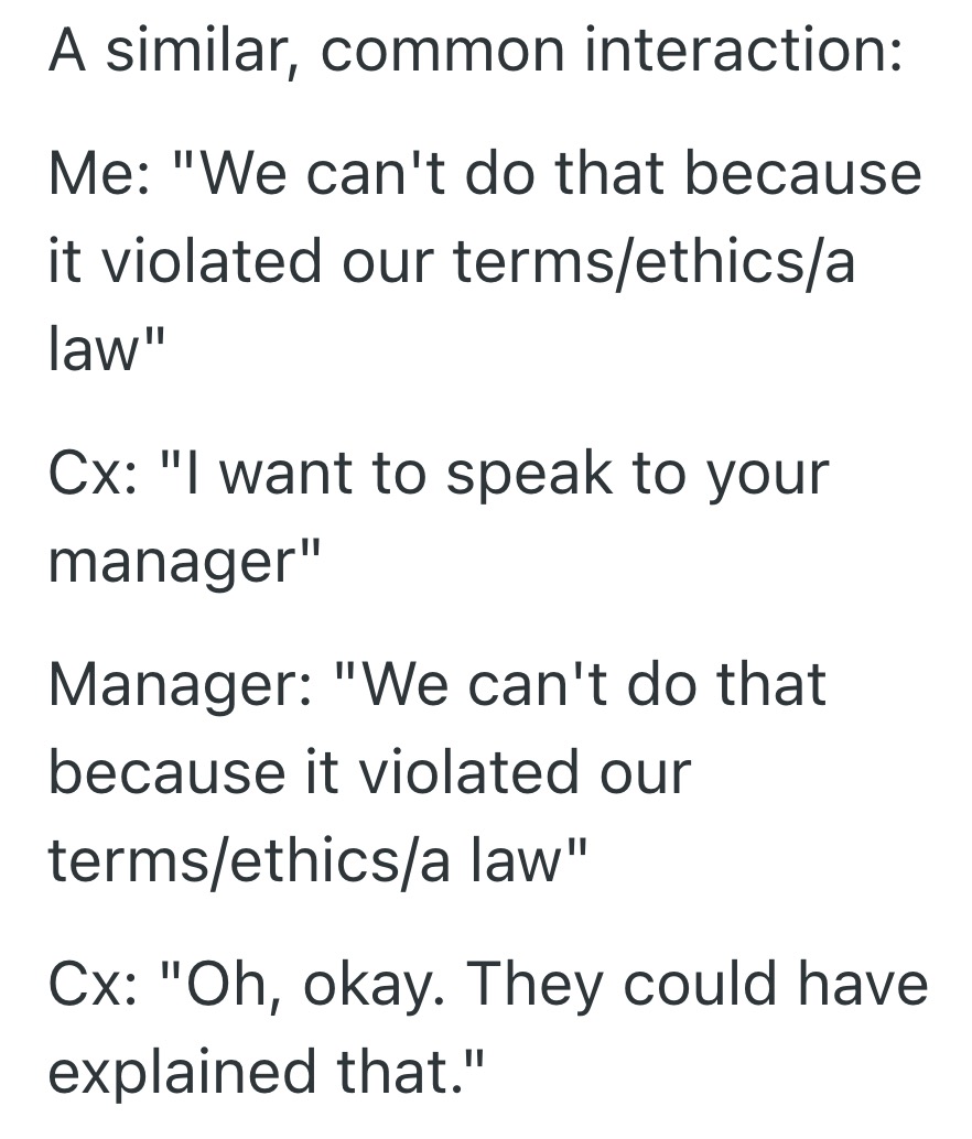 Customers Think Asking A Different Employee The Same Question Will ...
