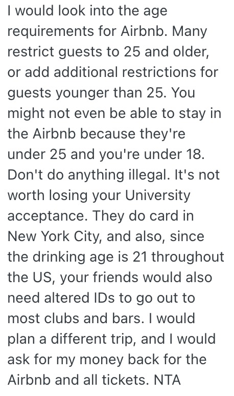 A High School Senior’s Friends Want To Spend Their Planned New York ...