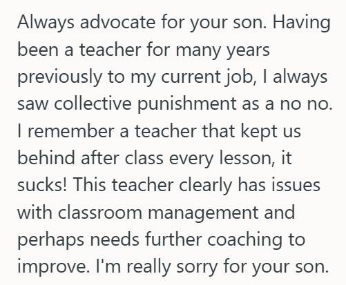 Mom Considers Reporting A Teacher Who Keeps Cancelling Recess For The ...