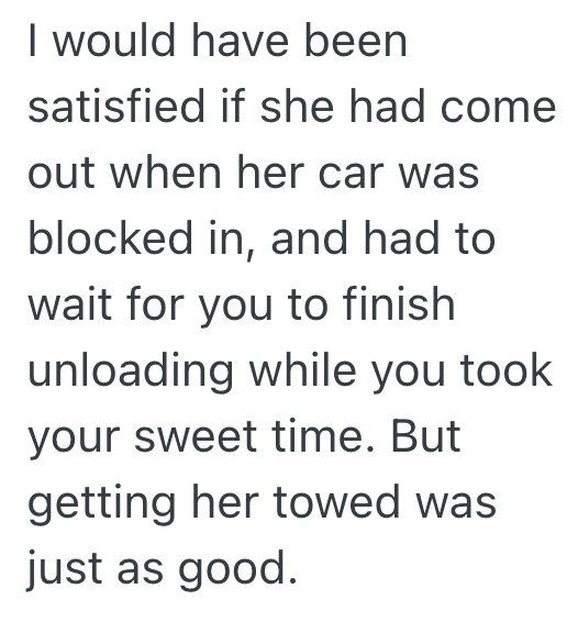 Entitled Woman Parks Her Vehicle in a Loading Zone, so a Delivery ...