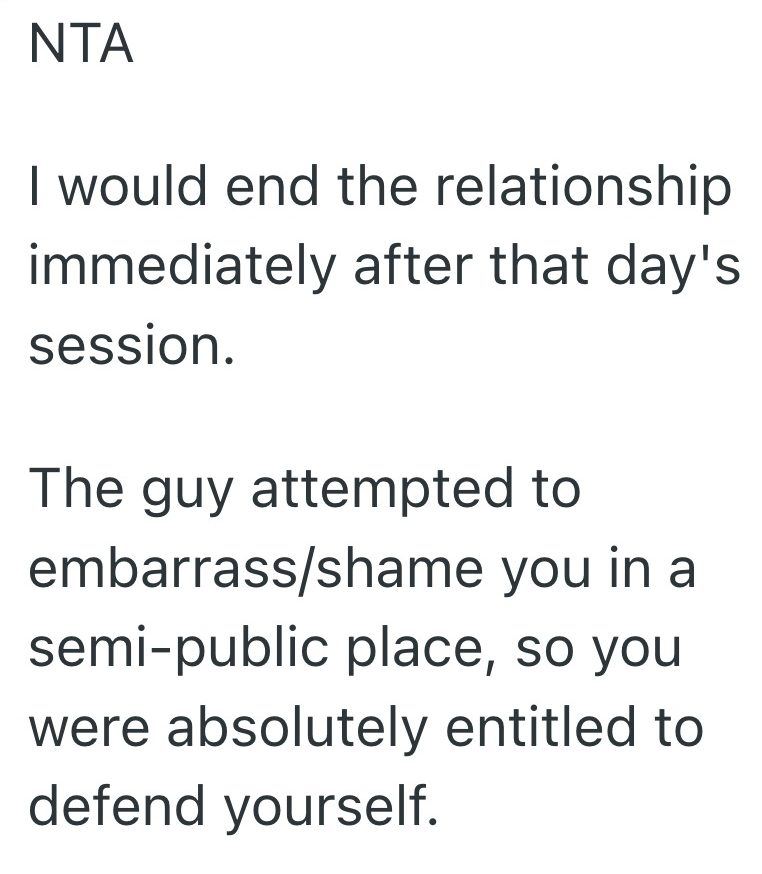 Personal Training Client Arrives 5 Minutes Late and Gets Publicly ...