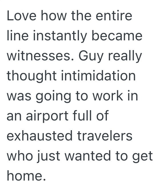 Aggressive Airport Bully Tries to Blatantly Skip the Boarding Line—Then ...