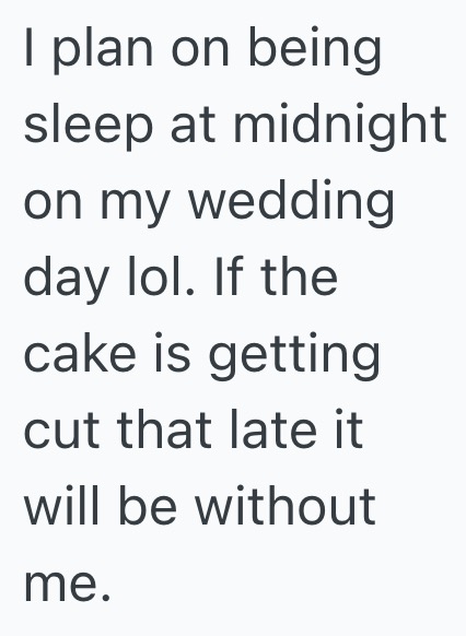 Cake Lover Criticizes Late Wedding Cake Serving, Calling It Wasteful ...