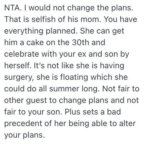 She Planned the Perfect Birthday Party for Their Son, but Now Her Ex Is ...