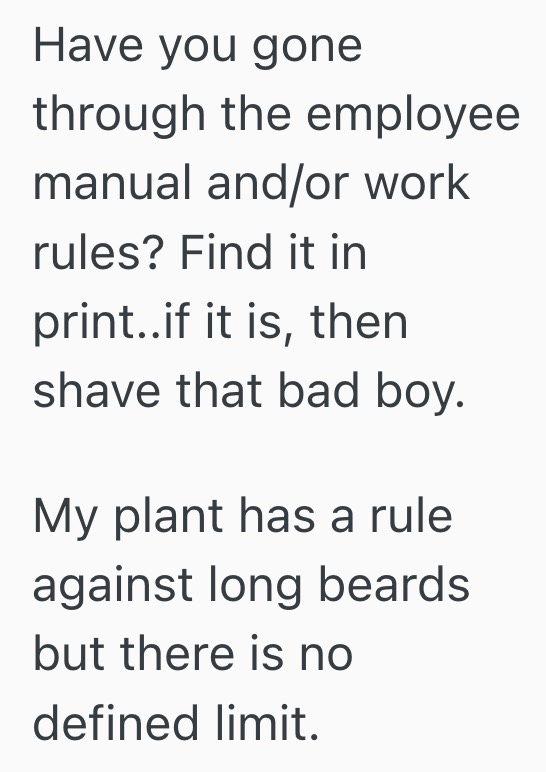 New Hire Told Beards Aren’t Allowed Two Months Into Job, After Already ...